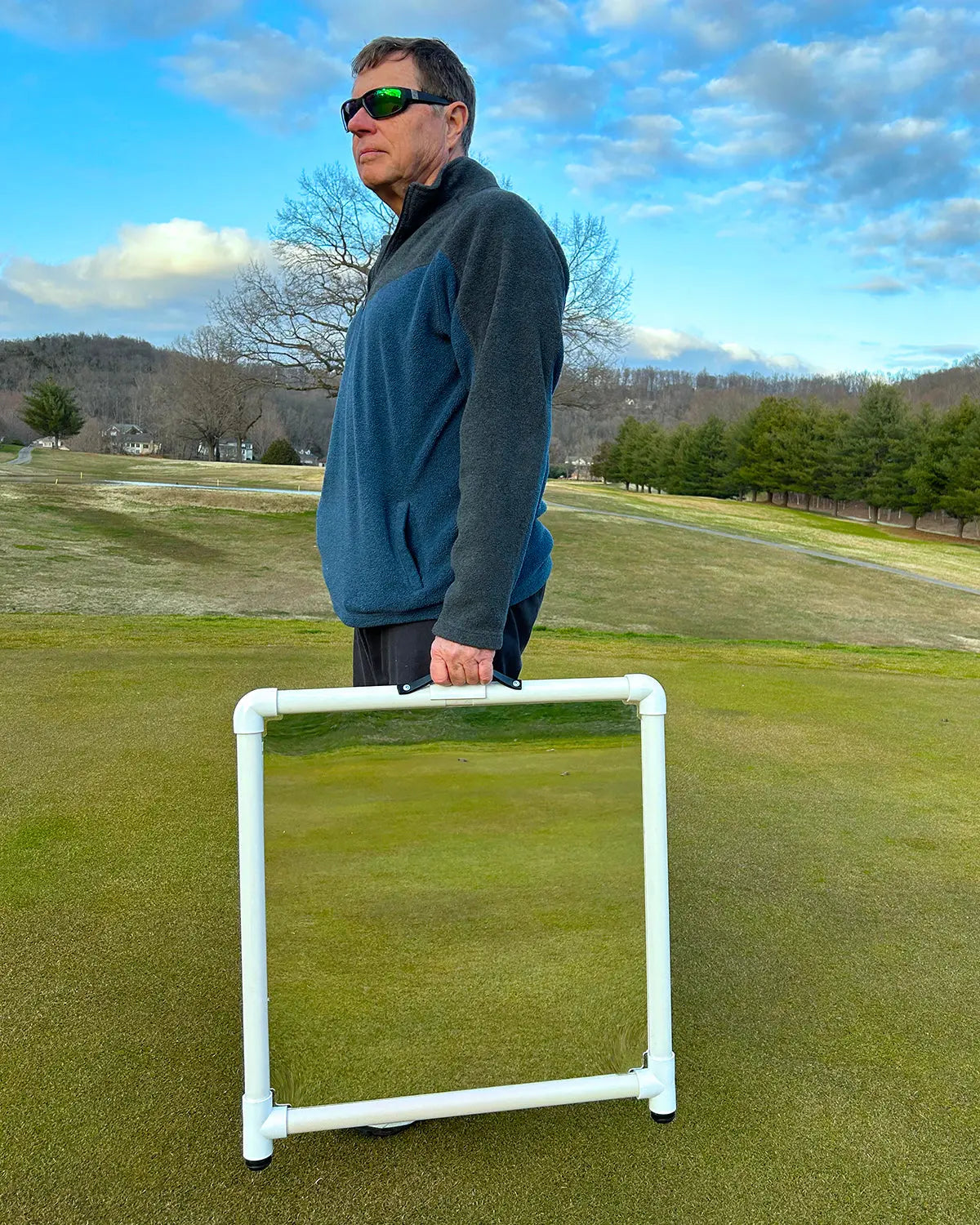 Golf Swing Mirrors Full size 2x4 and half size 2x2 available