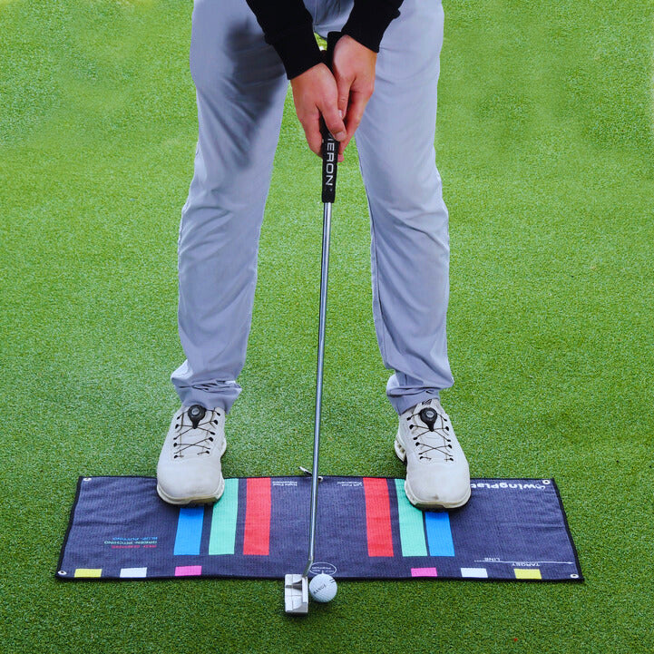 The Stance Towel | Stance Alignment Tool By Swing Plate - Golf Training ...