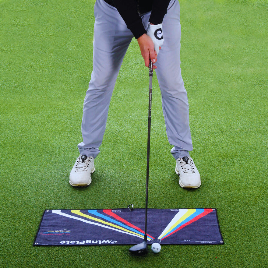 The Stance Towel | Stance Alignment Tool By Swing Plate - Golf Training ...