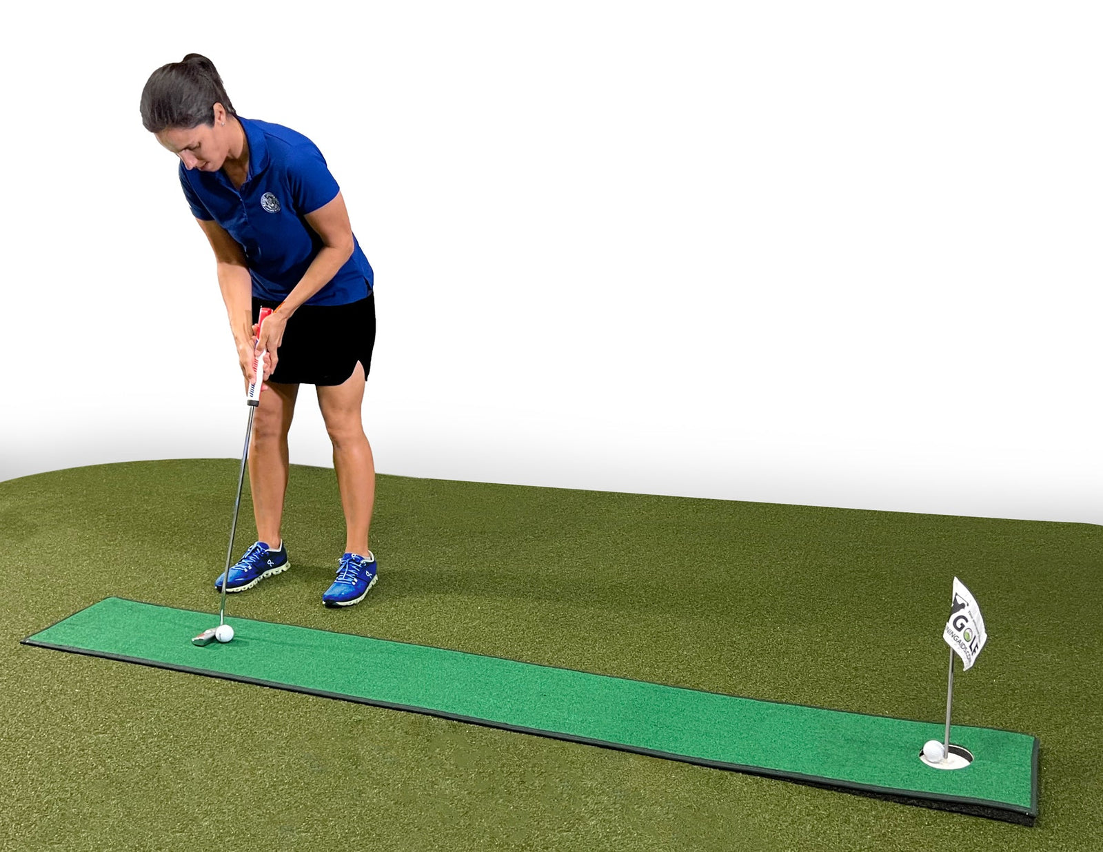 Home Putt Portable Golf Putting Mat | Golf Training Aids